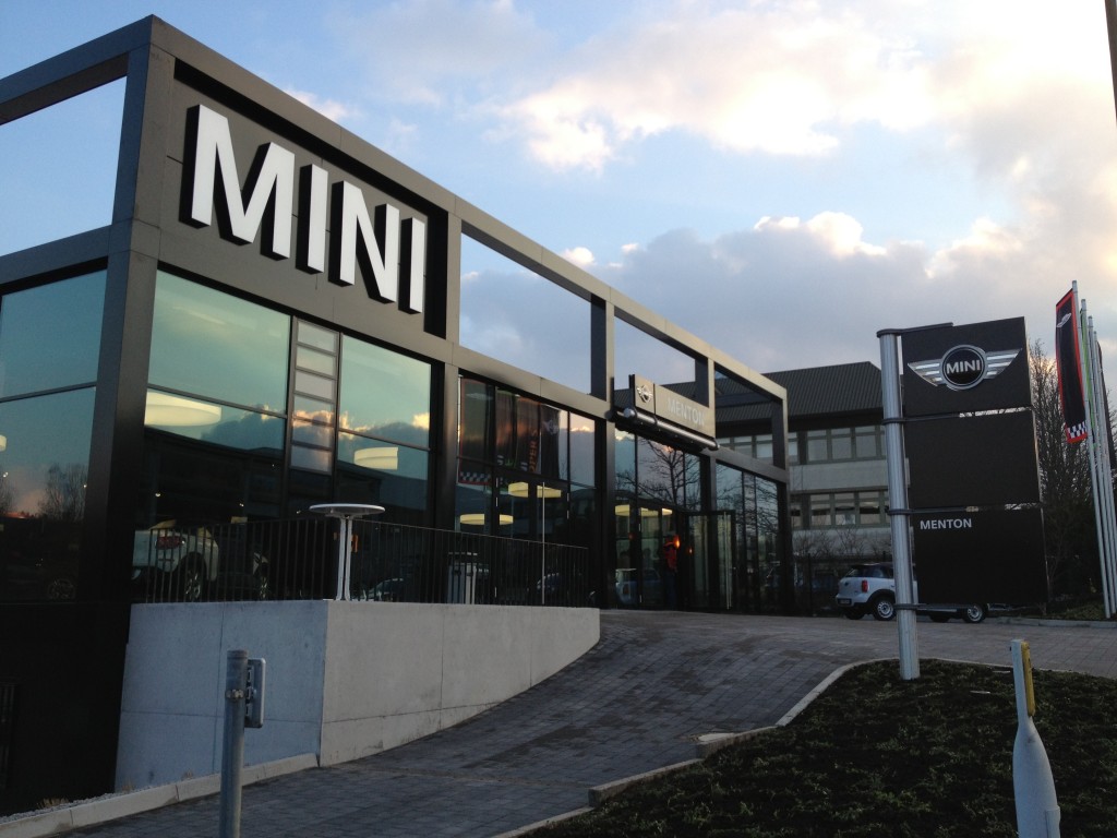 Mini Autohaus Menton | Jentz Bau